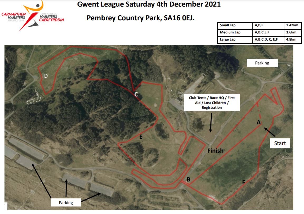 Round 3 Cross Country League For All Age Groups Saturday 4th December ...
